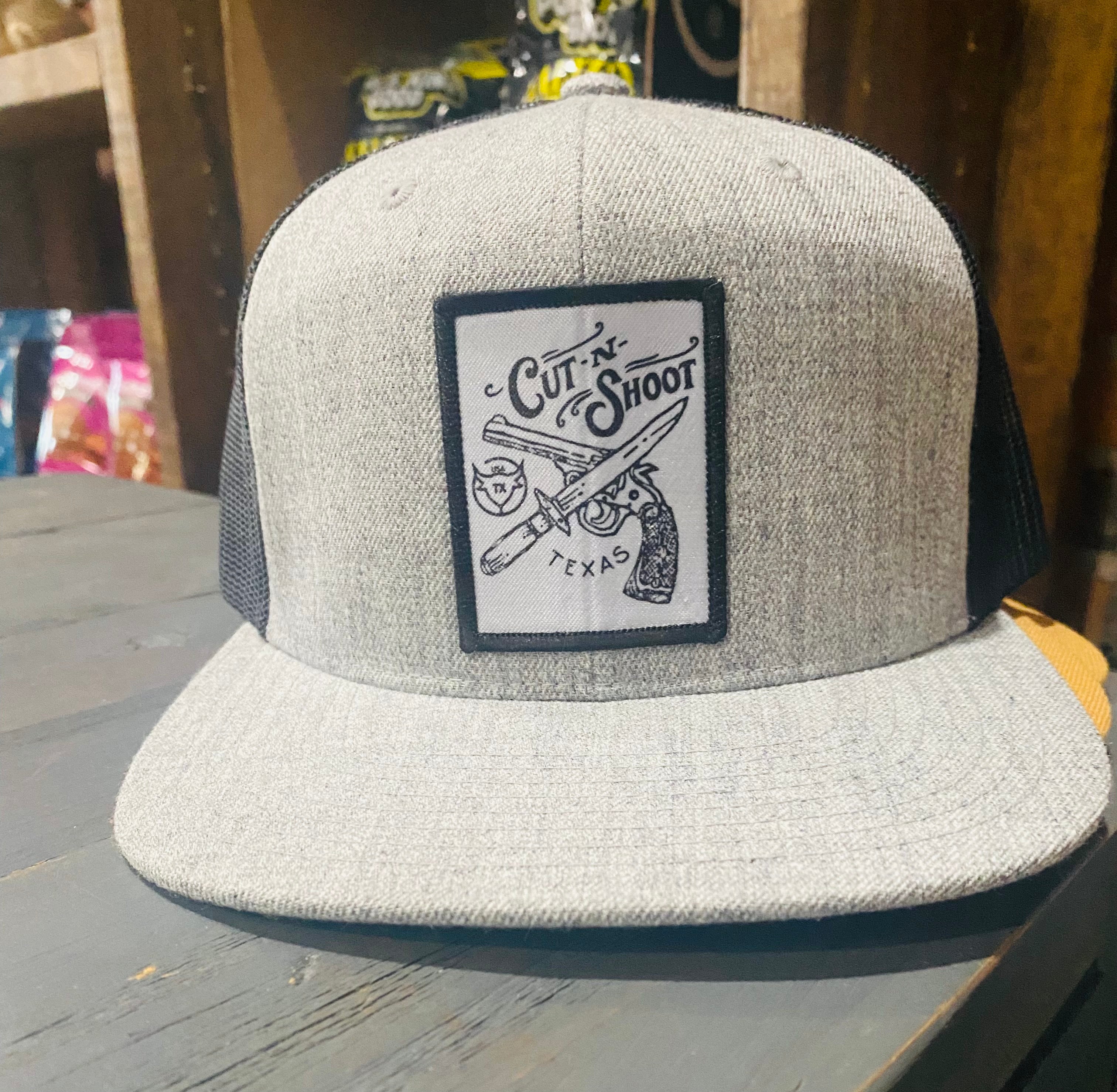 Cut N Shoot Texas Snapback Hat [5 Colors] – Branding Iron Custom Goods